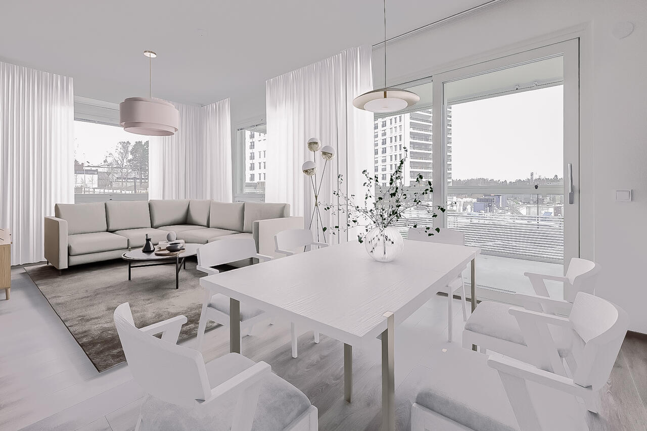 For sale Block of flats 2 bedrooms - Espoo Finnoo Matroonanportti 1b B