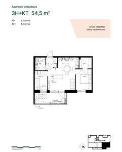 Myydään Kerrostalo, 3 huonetta - Helsinki, Konala, Kyttäläntie 8 A 09 ...