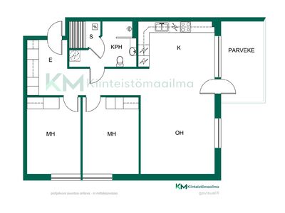 Myydään Kerrostalo, 3 huonetta - Espoo, Leppävaara, Valurinkuja 2 ...